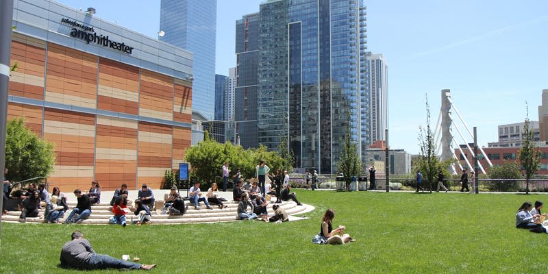 Salesforce Park Movie Nights in San Francisco at Salesforce