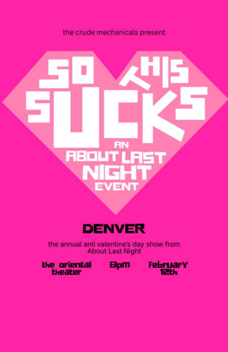 So This Sucks: The Annual Anti Valentine's Day Show From About