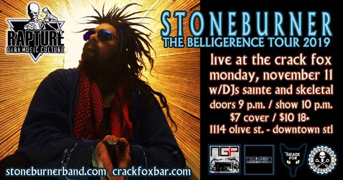Stoneburner live at Rapture in St Louis at The Crack Fox