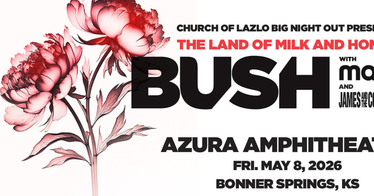 Bush - The Land of Milk and Honey Tour in Bonner Springs at Azura