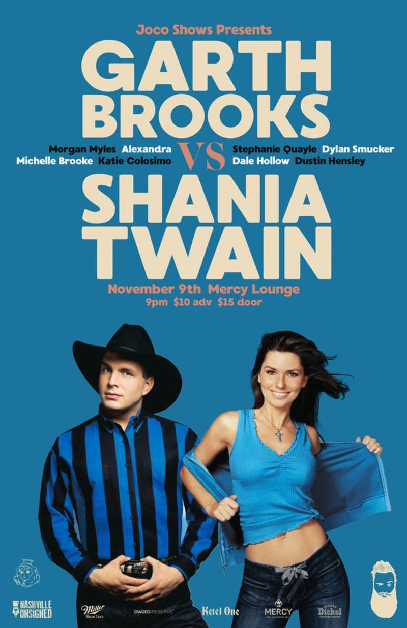 Garth Brooks vs Shania Twain Tribute in Nashville at The Mercy