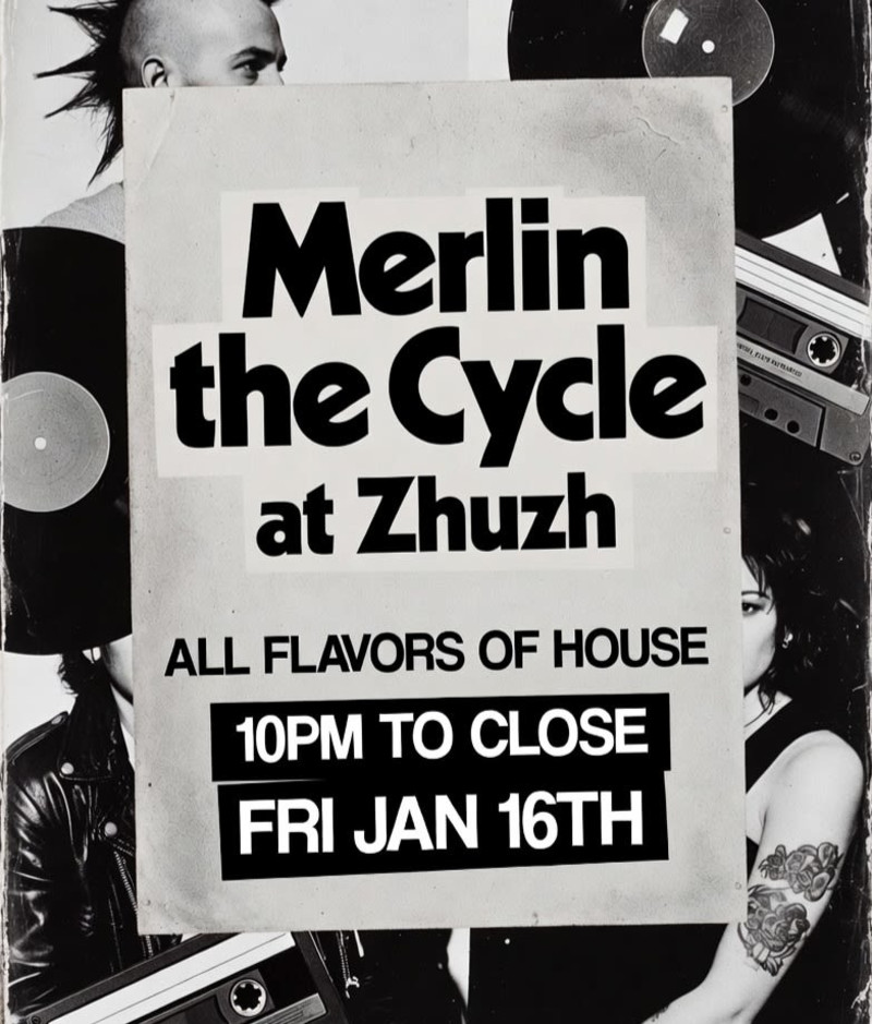 Merlin (House music DJ Set) in San Francisco at Zhuzh Bar