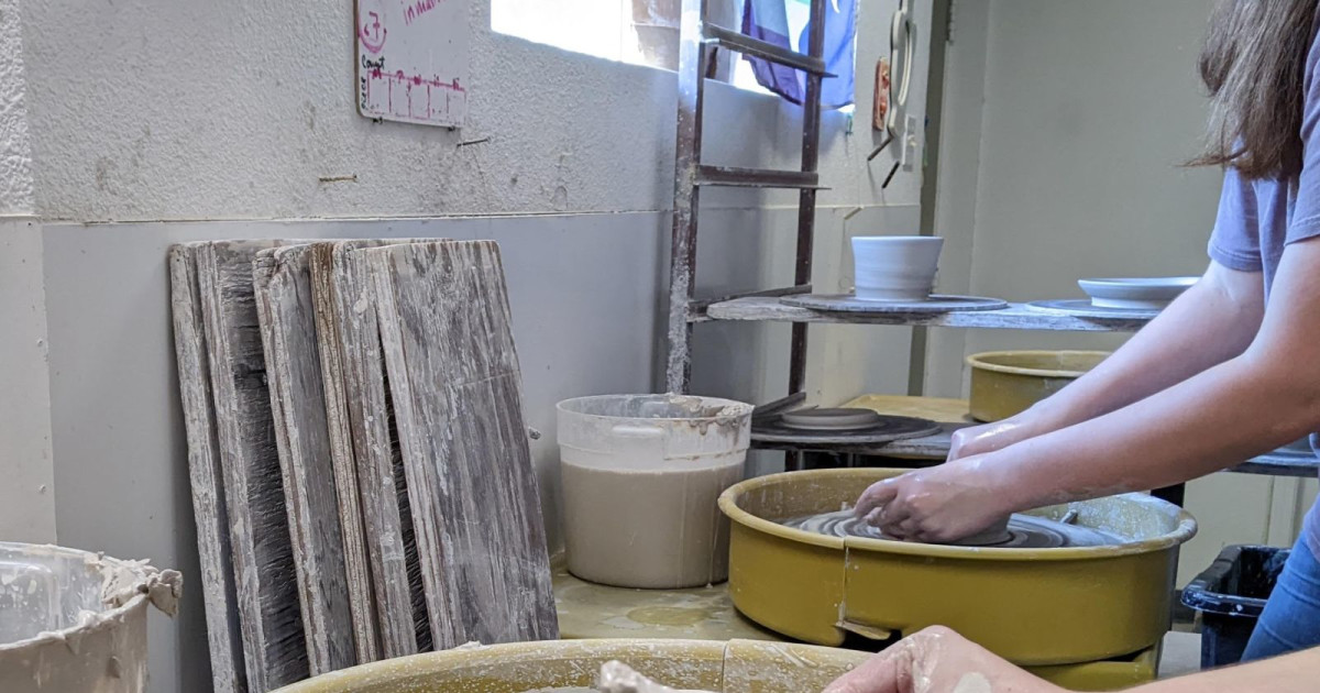 Intro to Wheel Throwing in Austin at Rosa Pottery