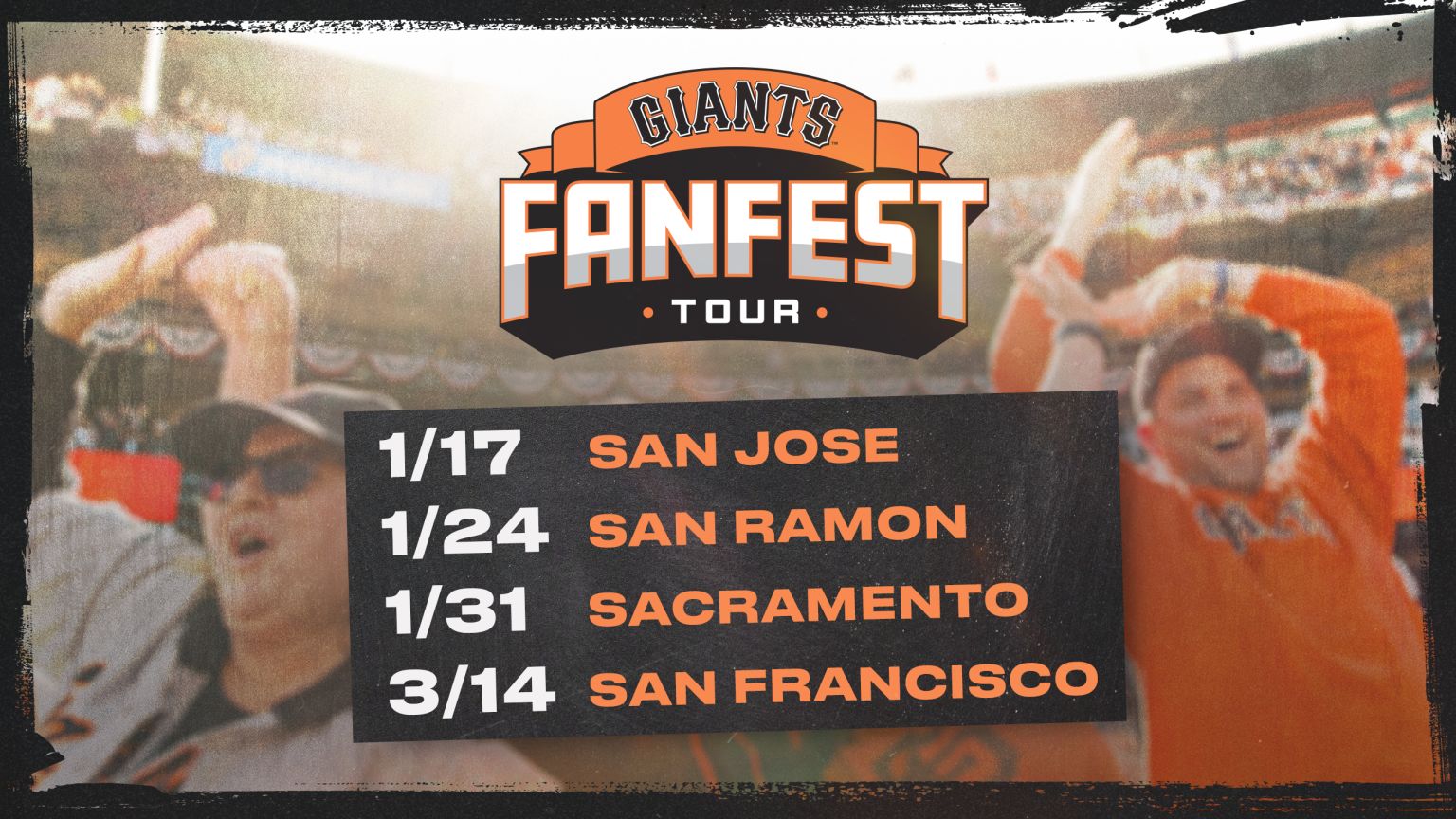 Giants FanFest Tour San Jose in San Jose at San Pedro Square Market