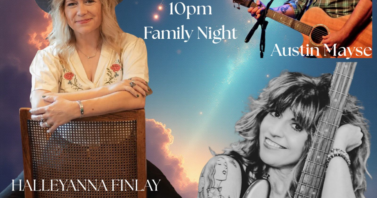 Family Night Songwriter Round with Austin Mayse, Halleyanna