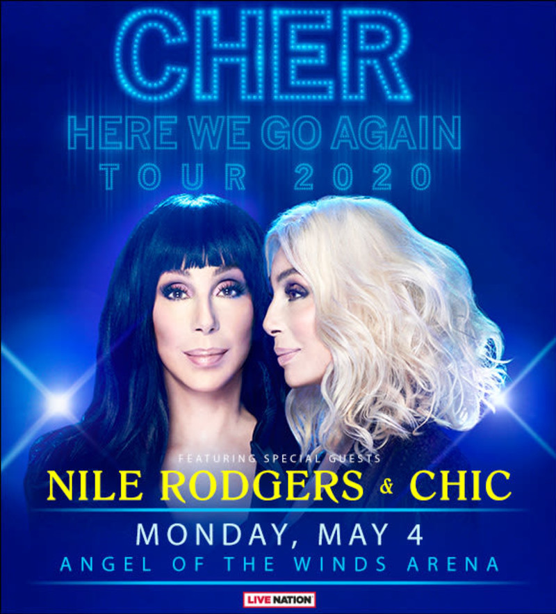 Cher in Everett at Angel of the Winds Arena