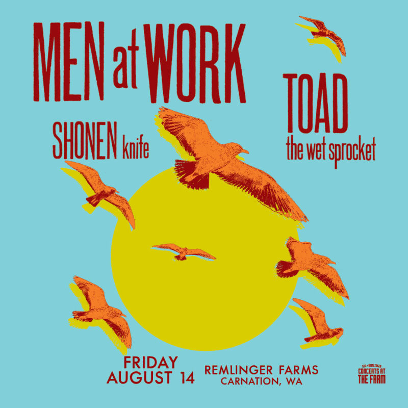 Men At Work plus special guest Toad the Wet Sprocket in Carnation