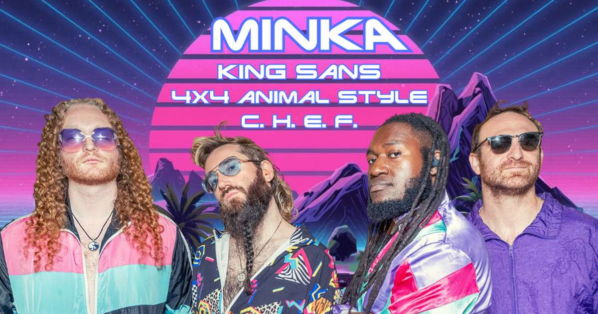 MINKA, 4x4 Animal Style, C.H.E.F., King Sans in Chicago at Cole's