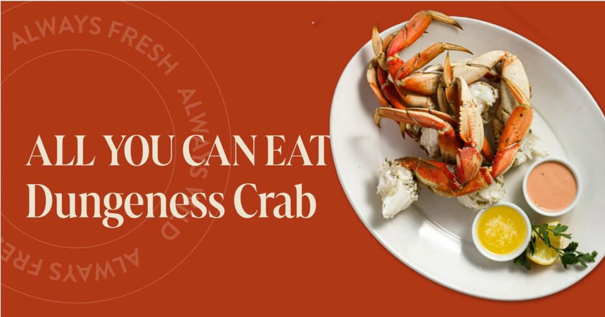 All You Can Eat Crab! in Everett at Emory's on Silver Lake