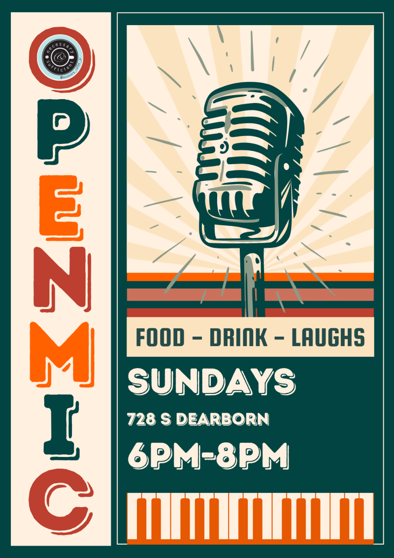 The Very Necessary Open Mic with Geno Mars in Chicago at Necessary