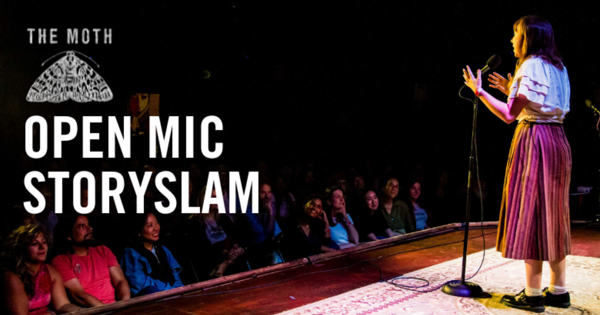 The Moth StorySLAM in Louisville, Ky. Topic - NEW LEAF