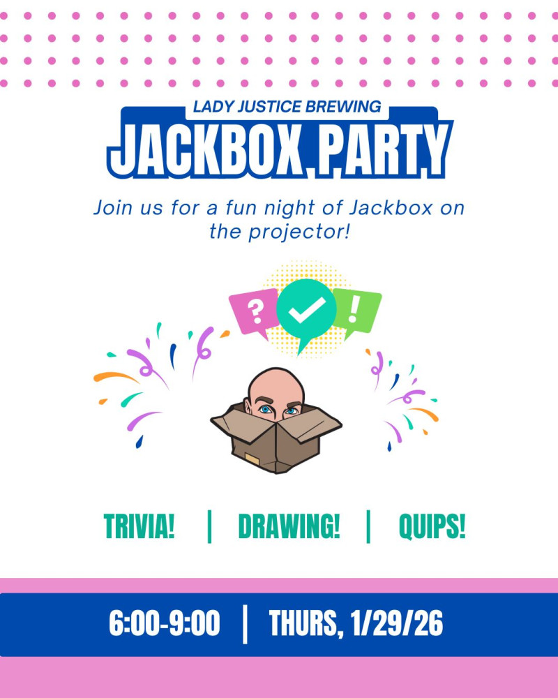 Jackbox Party Night in Englewood at Lady Justice Brewing