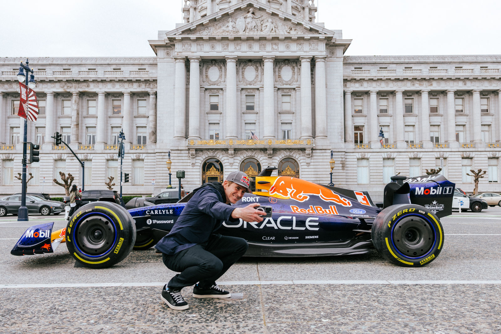 Red Bull Showrun San Francisco in The Bay Area at Marina Blvd