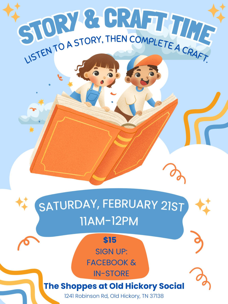 Story & Craft Time in Old Hickory at Old Hickory Social