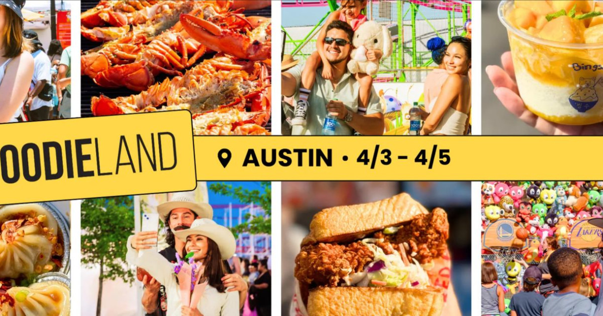 FoodieLand Food Festival in Austin at Circuit of the Americas