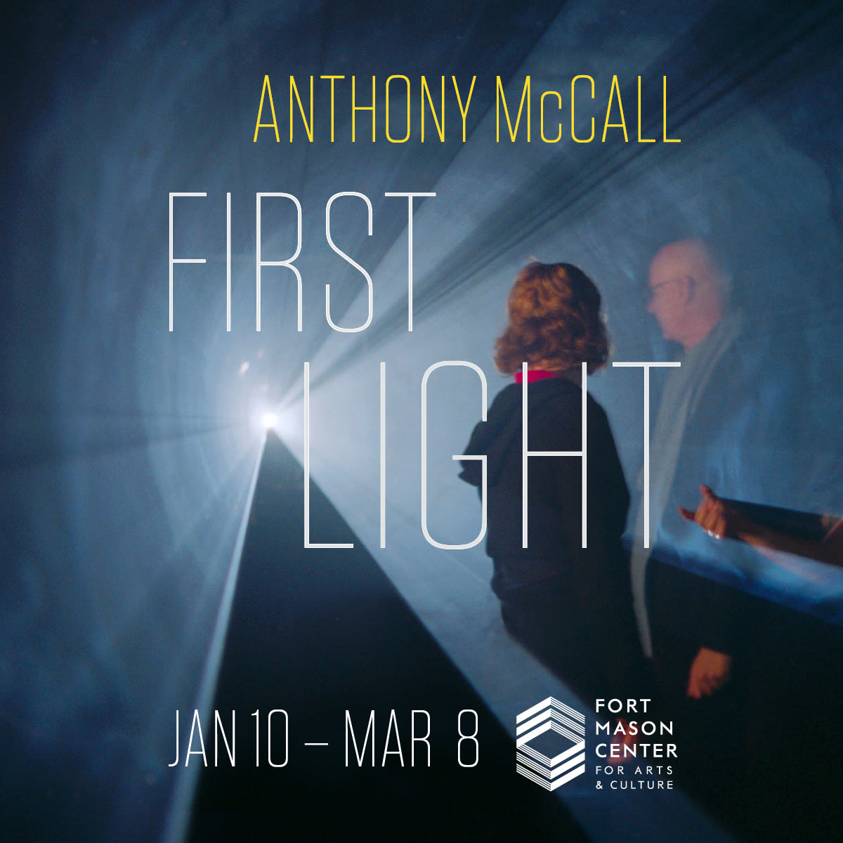 Anthony McCall: First Light in San Francisco at Fort Mason Center