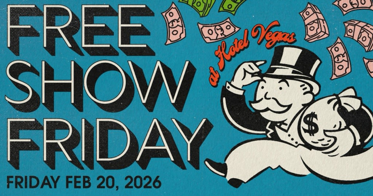 FREE SHOW FRIDAY in Austin at Hotel Vegas & The Volstead Lounge