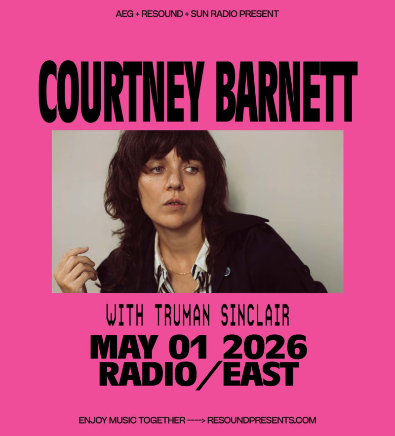 Courtney Barnett w/ Truman Sinclair in Austin at Radio/East
