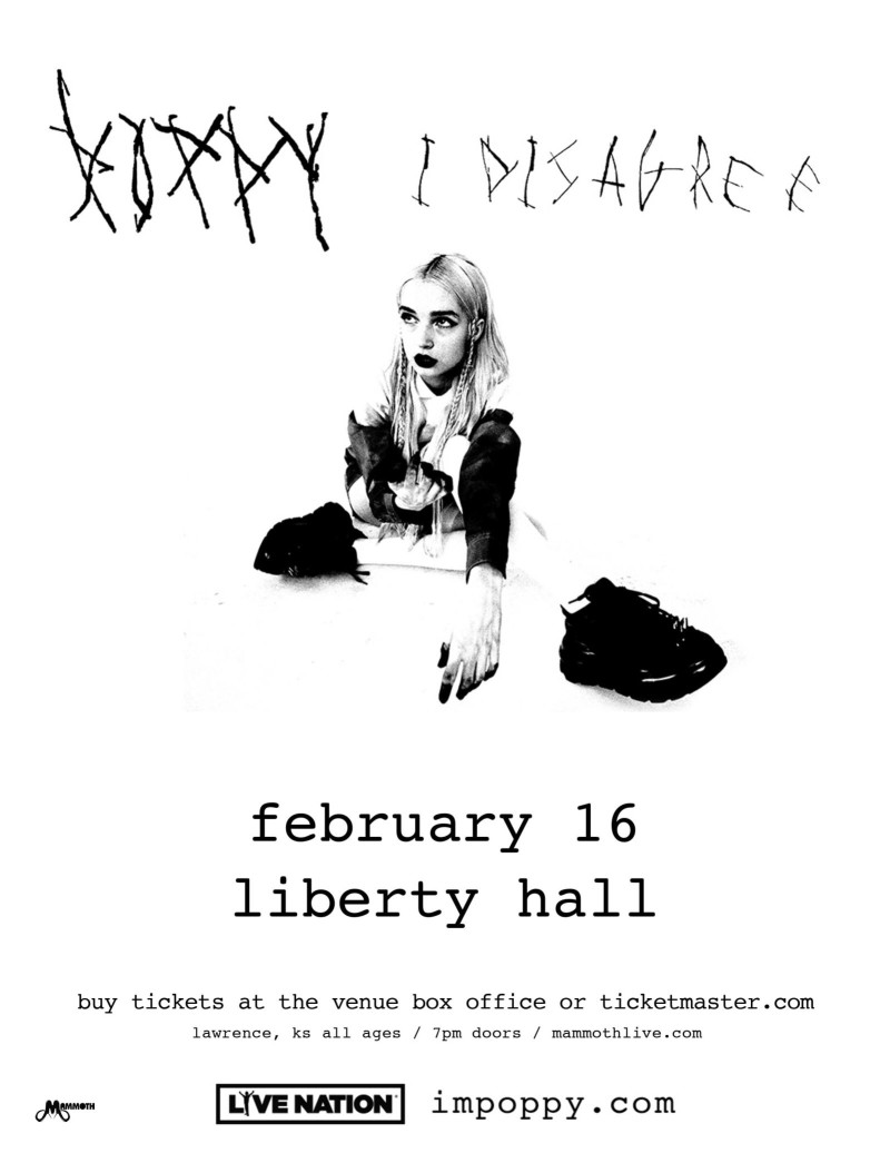 Poppy in Lawrence at Liberty Hall