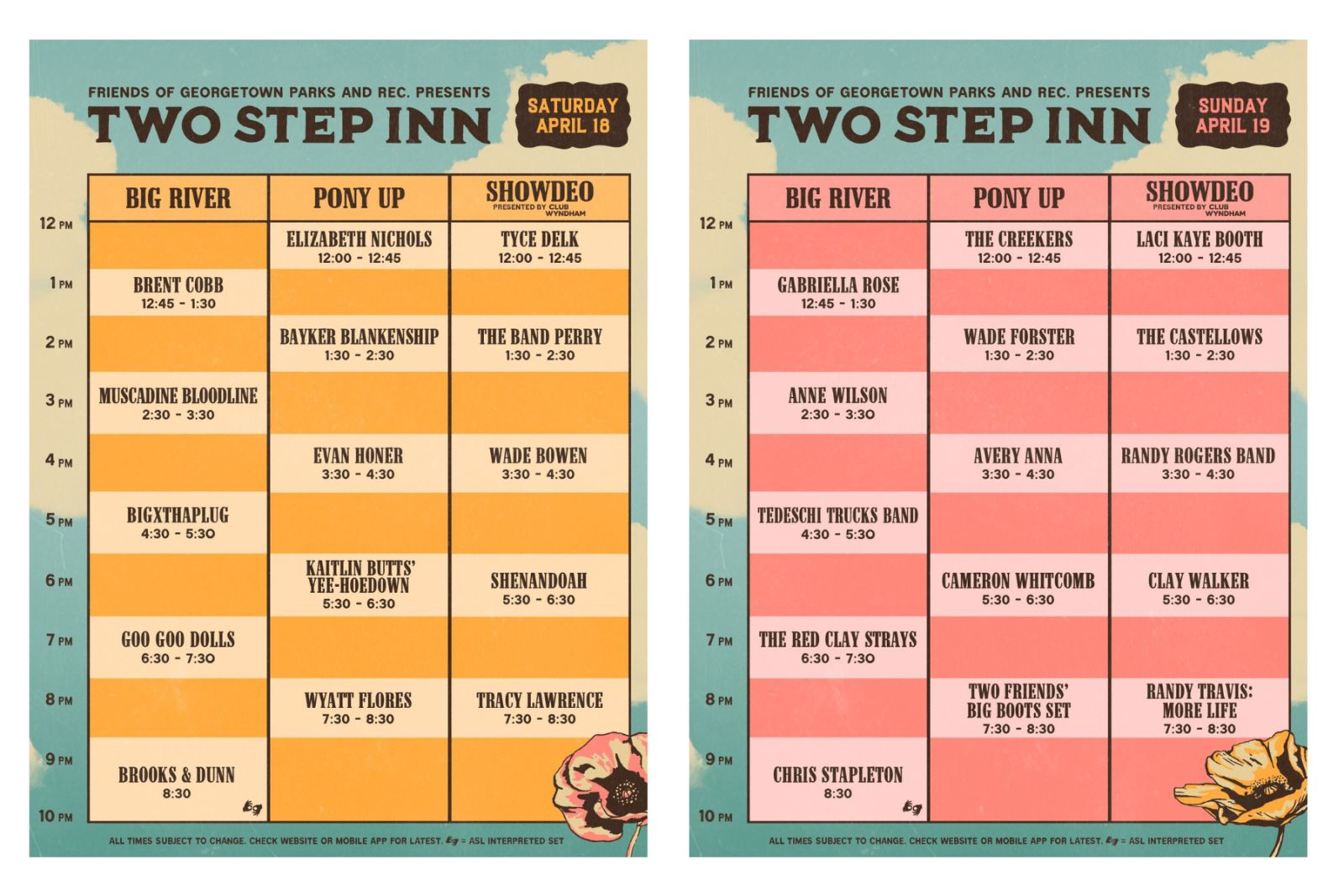 Two Step Inn 2026 in San Antonio at Georgetown, TX