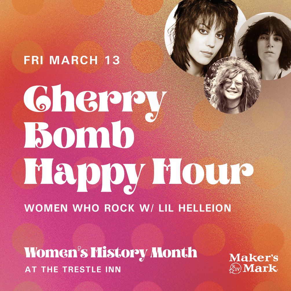 Cherry Bomb Happy Hour Dance Party w/ Lil Helleion in