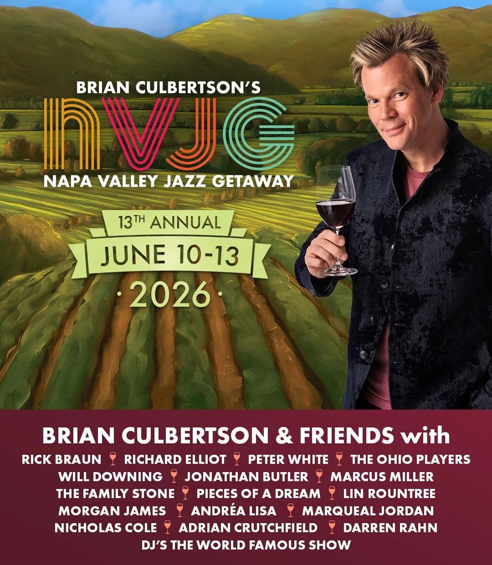 Brian Culbertson’s Napa Valley Jazz Getaway in Napa at The