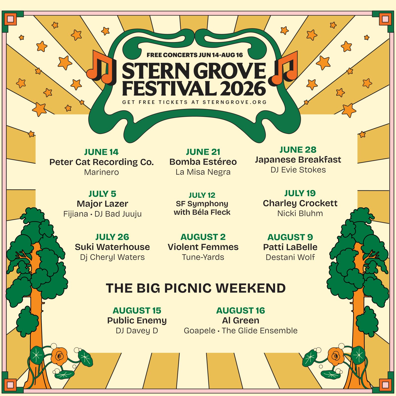 Al Green in San Francisco at Stern Grove
