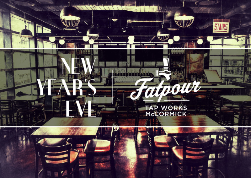 New Year's Eve Chicago at Fatpour (McCormick) in Chicago at
