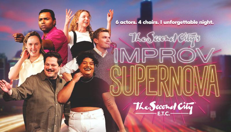 The Second City’s Improv Supernova: e.t.c. 50th Revue in Chicago