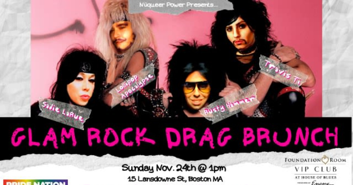 POSTPONED - Glam Rock Drag Brunch Goodness! Postponed until Dec.