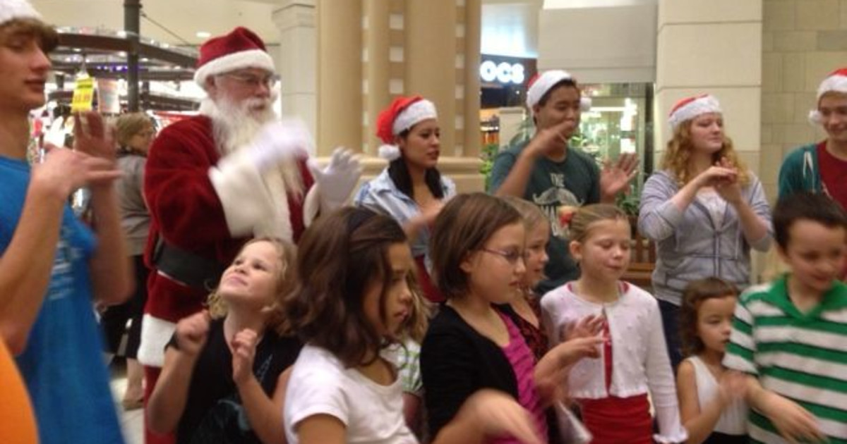 Signing Santa Comes to Town-A Special Visit for Children who are
