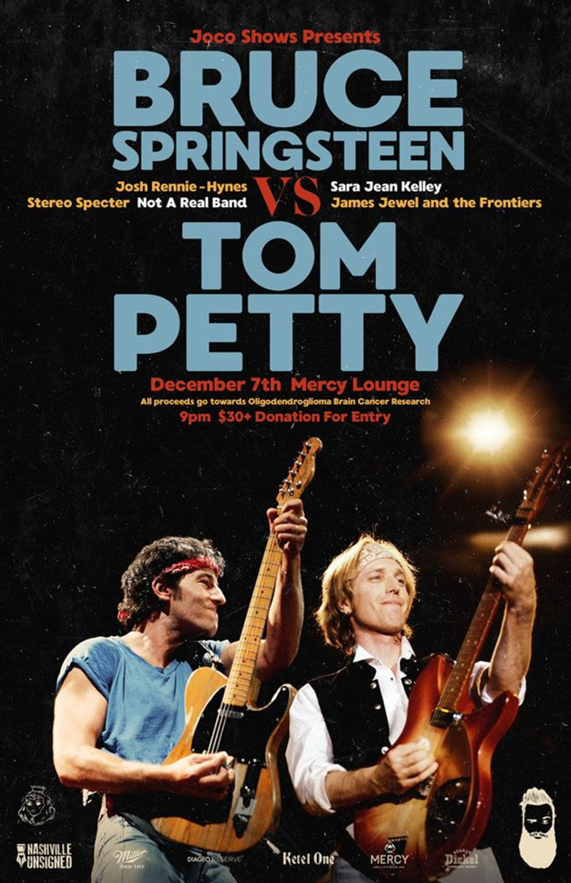 Bruce Springsteen vs Tom Petty Tribute in Nashville at The Mercy