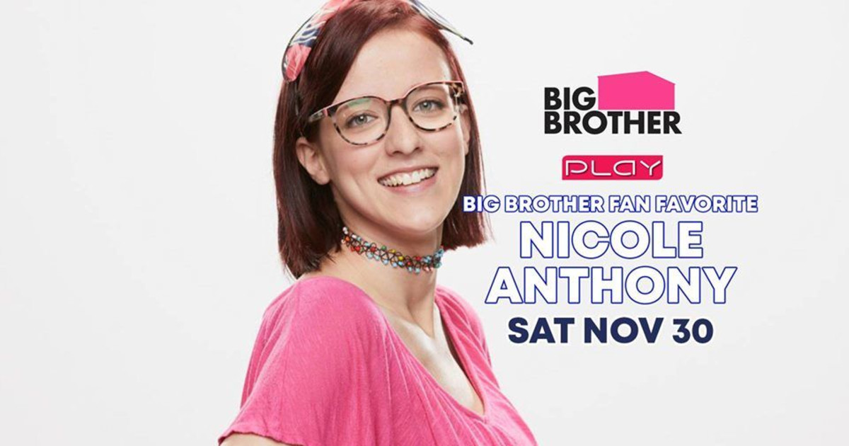 Big Brother's Nicole Anthony in Louisville at Play