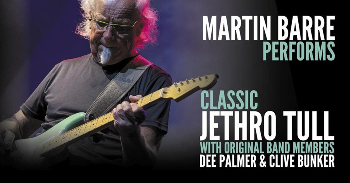 Martin Barre Performs Jethro Tull with Original Clive Bunker