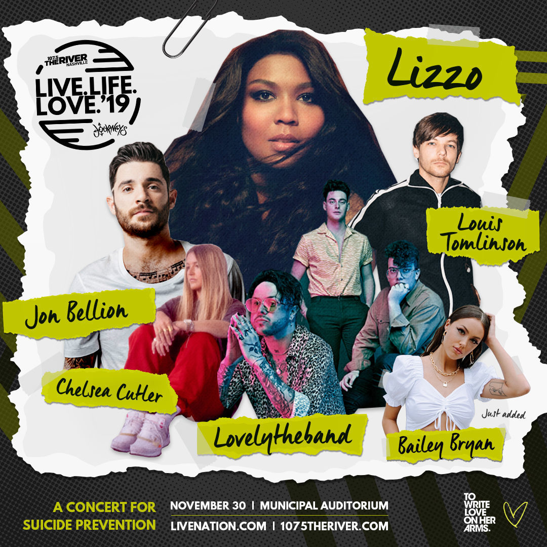 Live. Life. Love: Concert For Suicide Prevention in Nashville at