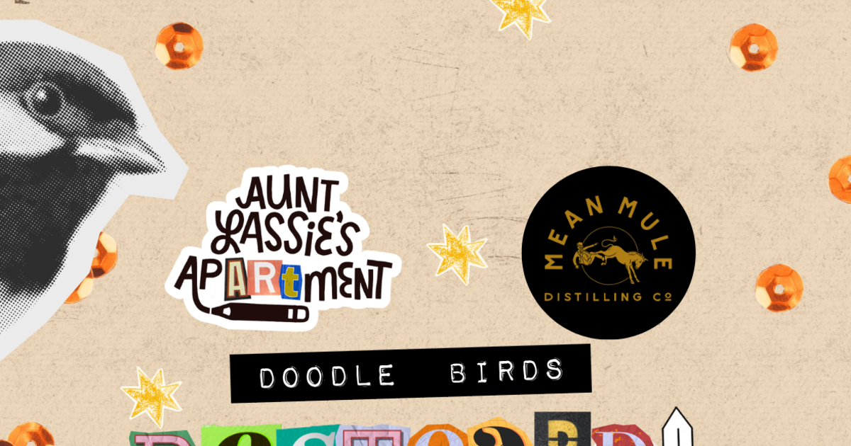 Artsy Craft: Doodle Birds Postcard Set in Kansas City at Mean Mule