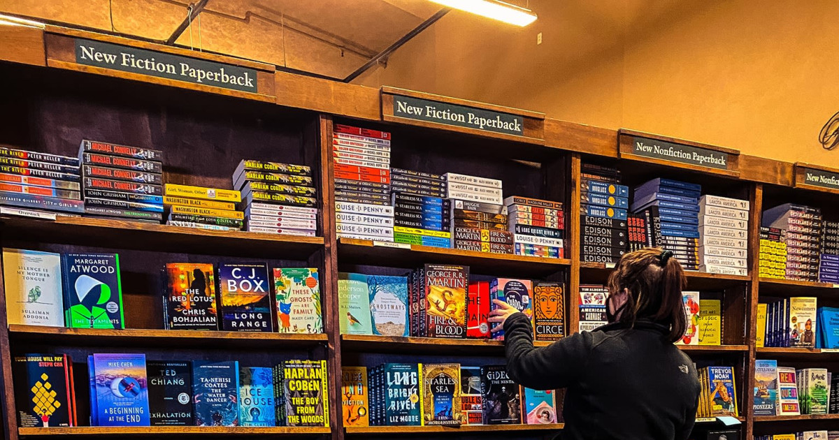 Andrea Catalano with Aimie K. Runyan in Denver at Tattered Cover
