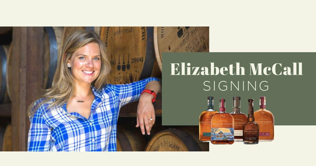 Interested Elizabeth McCall Woodford Reserve Signing in