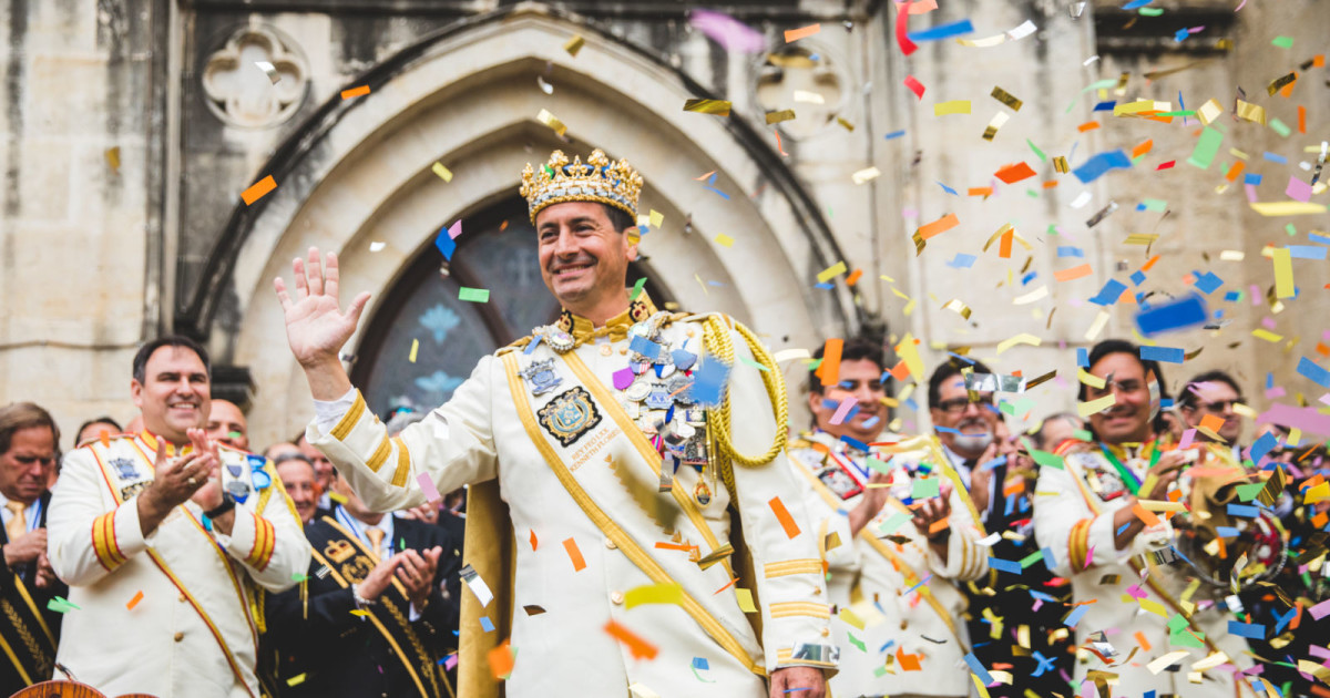 Crown The King! Public Crowning of Rey Feo in San Antonio at