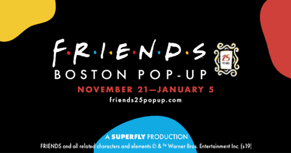 FRIENDS Boston Pop-Up in Boston at 401 Park