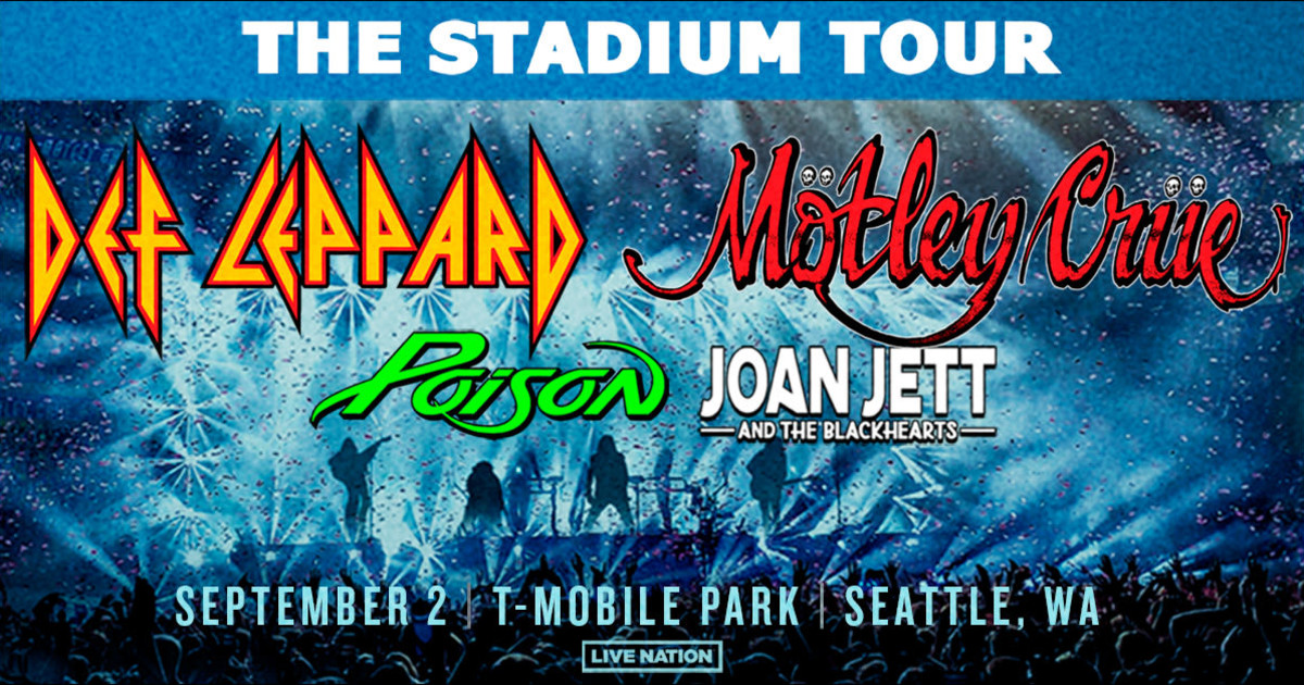 Def Leppard / Motley Crue / Poison / Joan Jett & The Blackhearts in