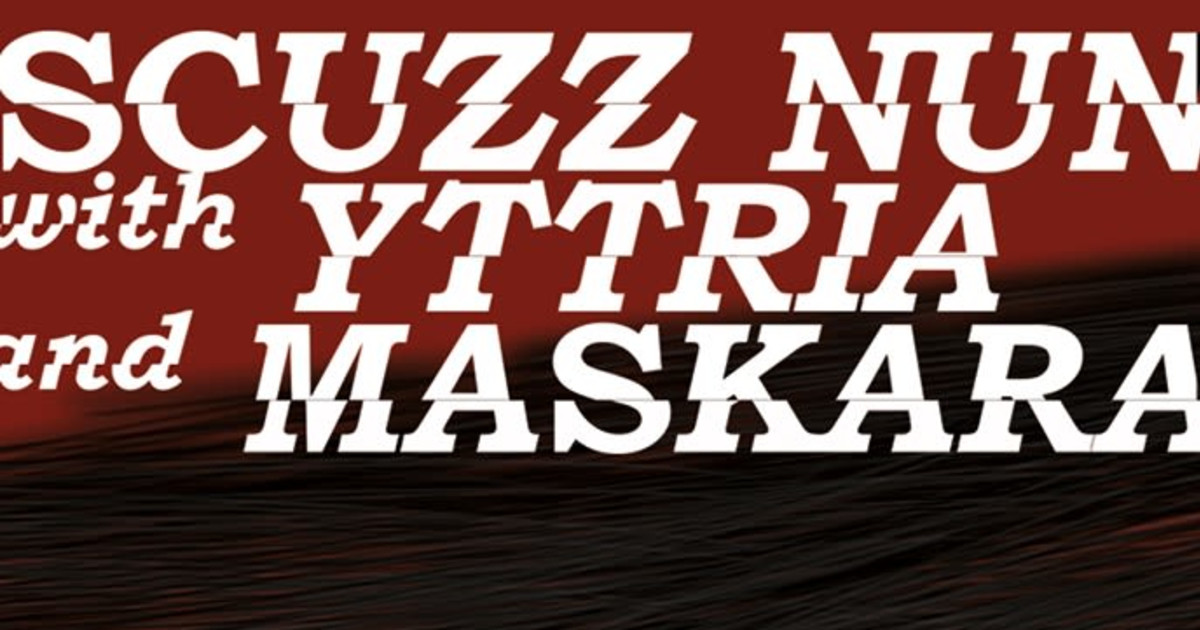 Maskara, Yttria, Scuzz Nun in Seattle at Hollow Earth Radio