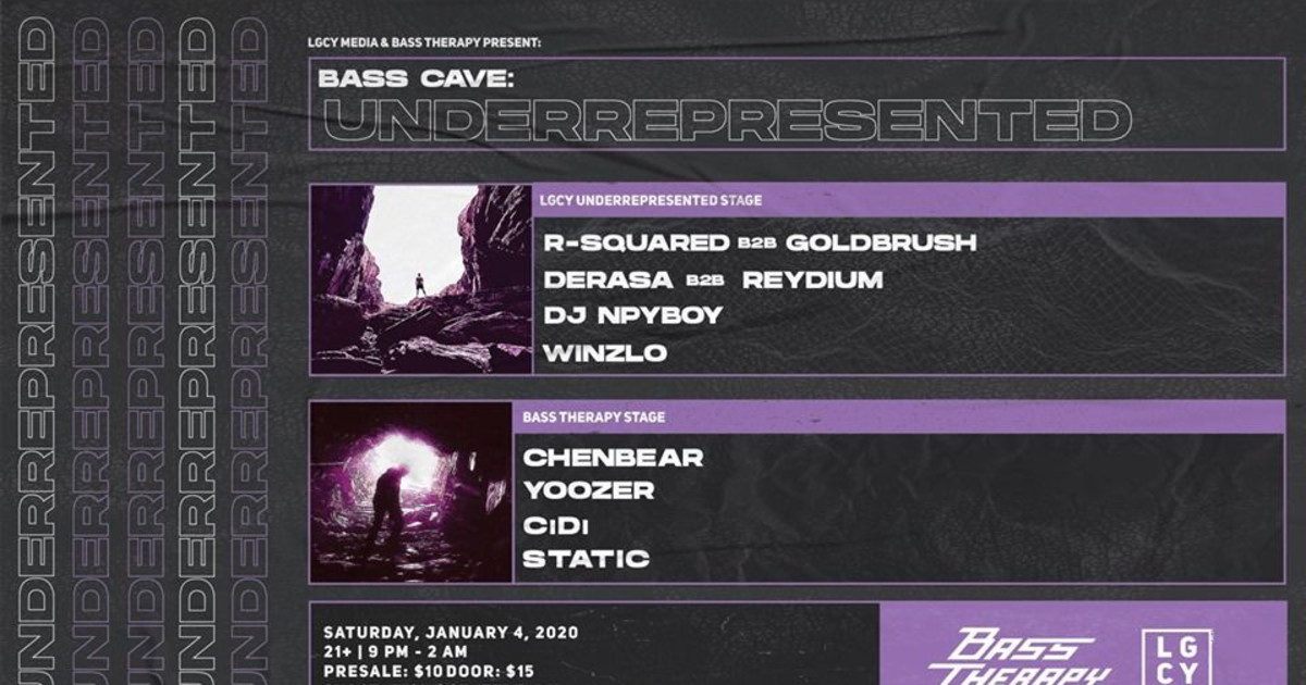 Bass Cave: Underrepresented in Seattle at Substation