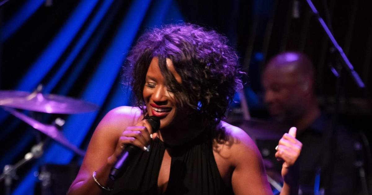 Pamela Hart with Ryan Howard, Aaron Allen, and Terrance McDaniel