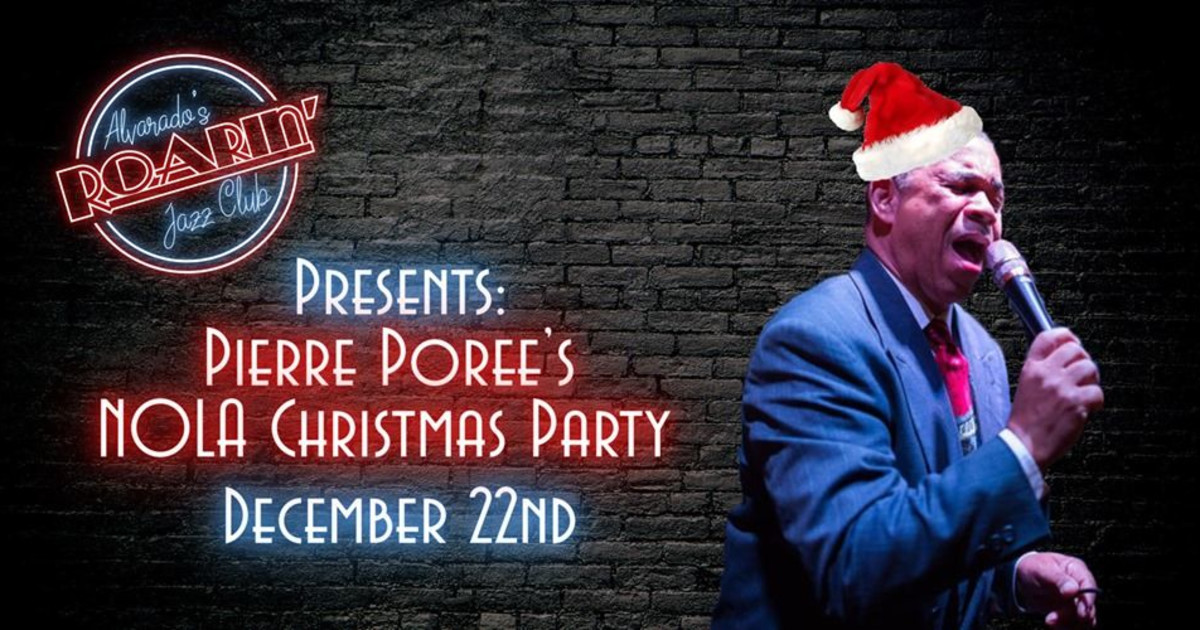 Pierre Poreé's Nola Christmas Party in San Antonio at Roarin'