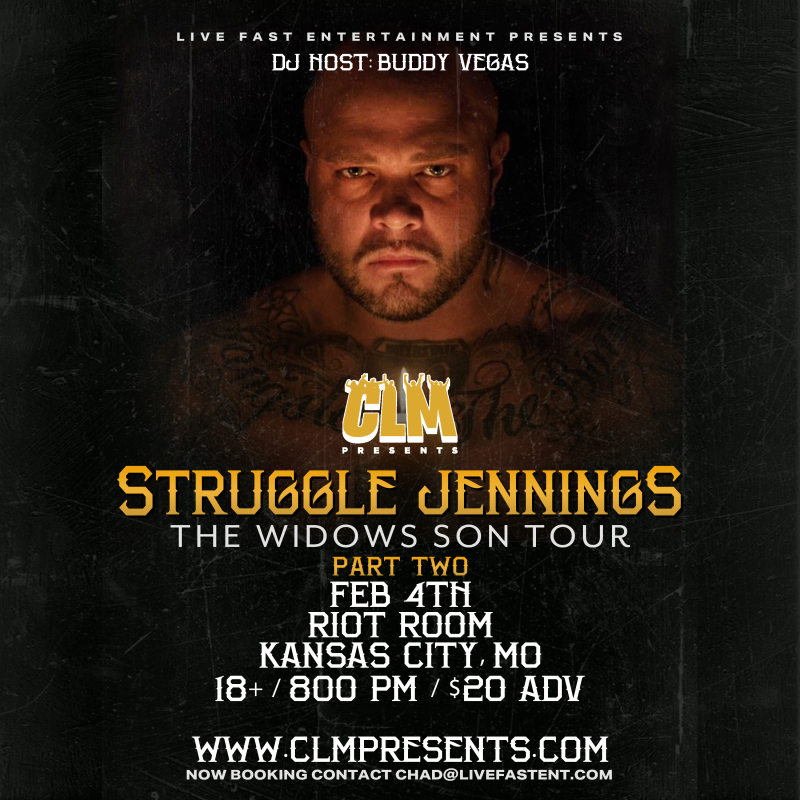 Struggle Jennings in Kansas City at The Riot Room