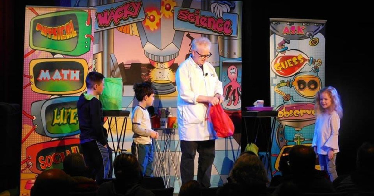 The Wacky Science Show with Mike Bent in Natick at TCAN The Center