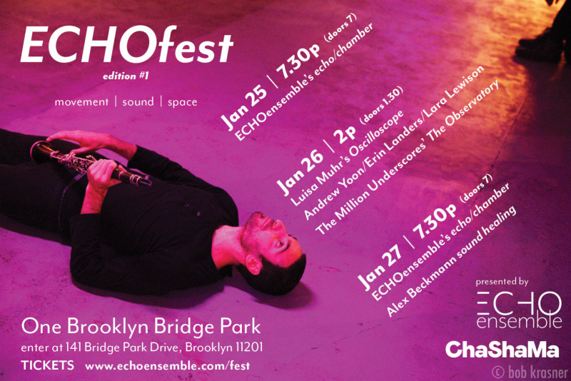 ECHOfest day 3: echo/chamber + alex beckmann in Brooklyn at