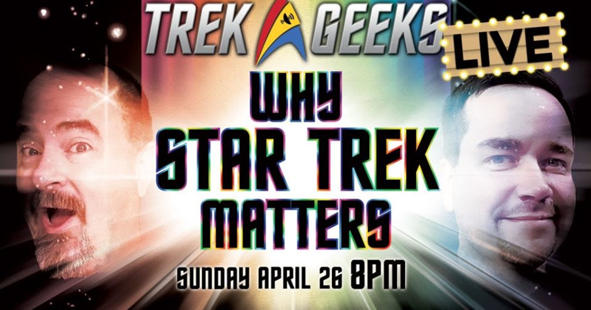 Trek Geeks Live - Why Star Trek Matters in Concord at Bank of New