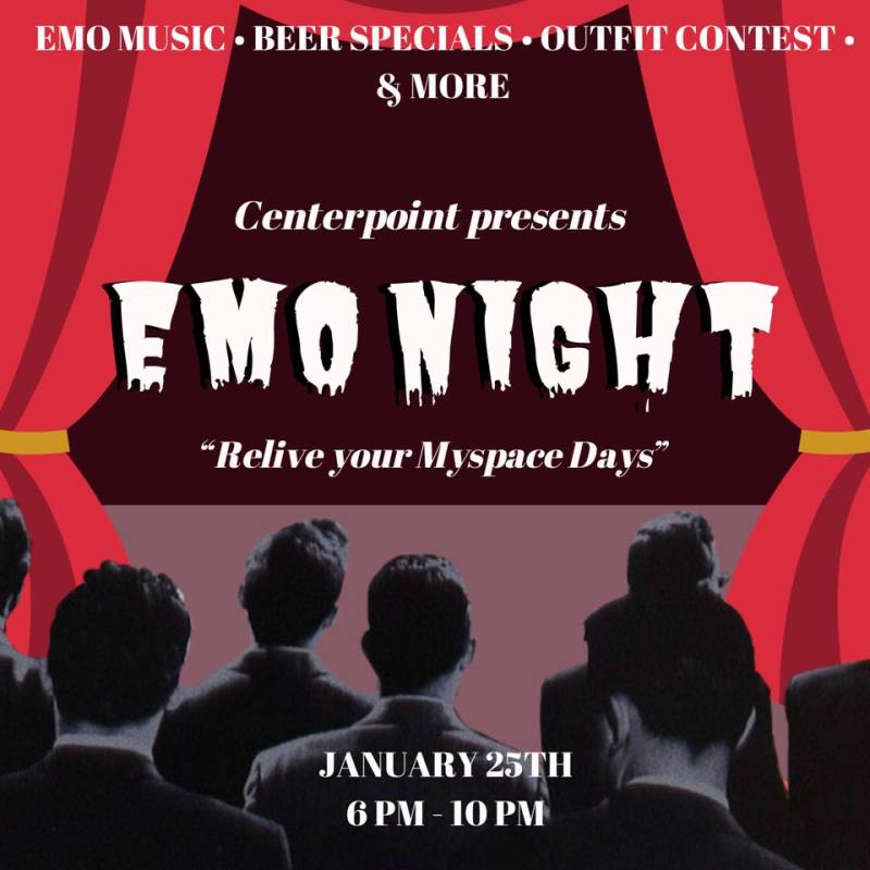 Emo Night in Indianapolis at Centerpoint Brewing